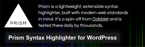 Insertar código fuente en WordPress usando Prism - DecodeCMS